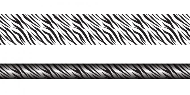 Zebra Arrow Wrap | White Water Archery