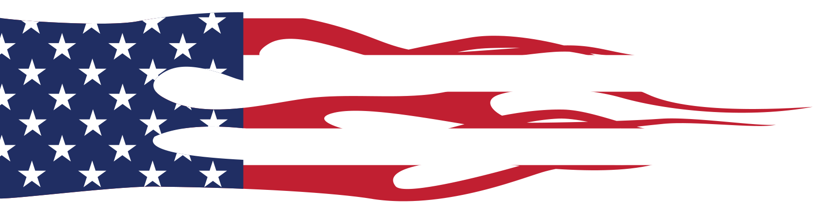 US Flag Flame | White Water Archery