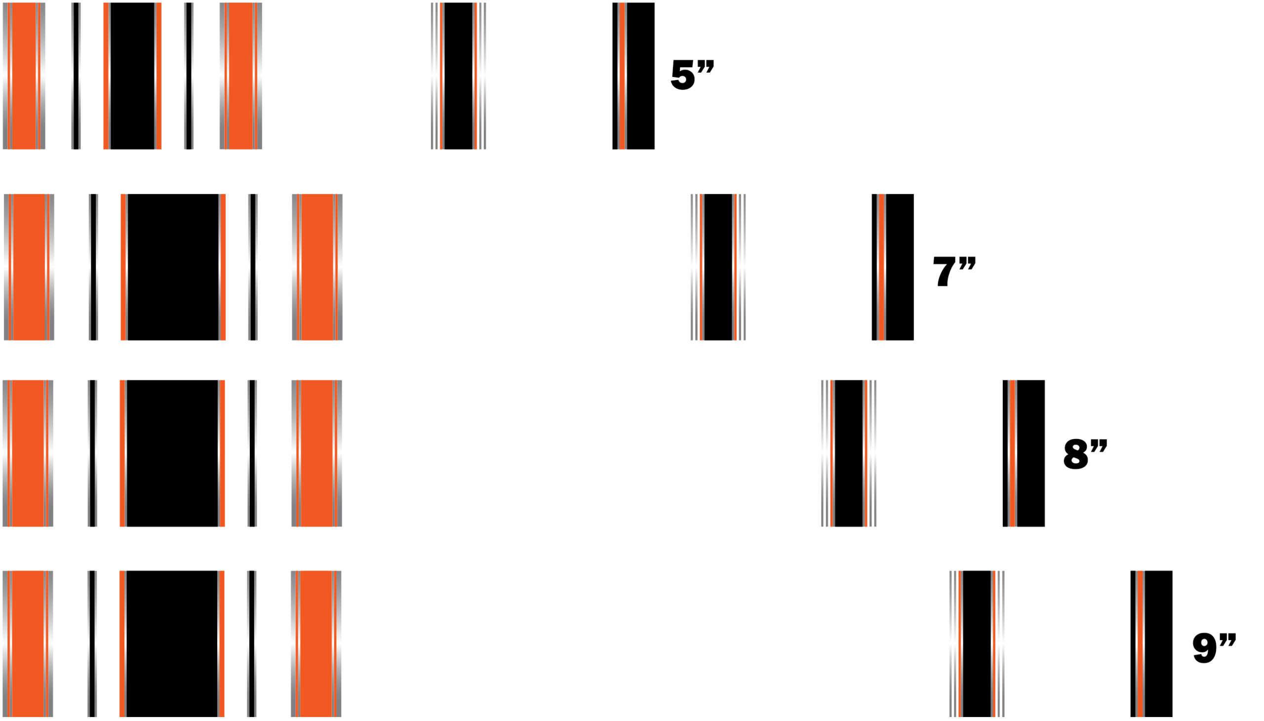 Traditional 12 – Orange | White Water Archery