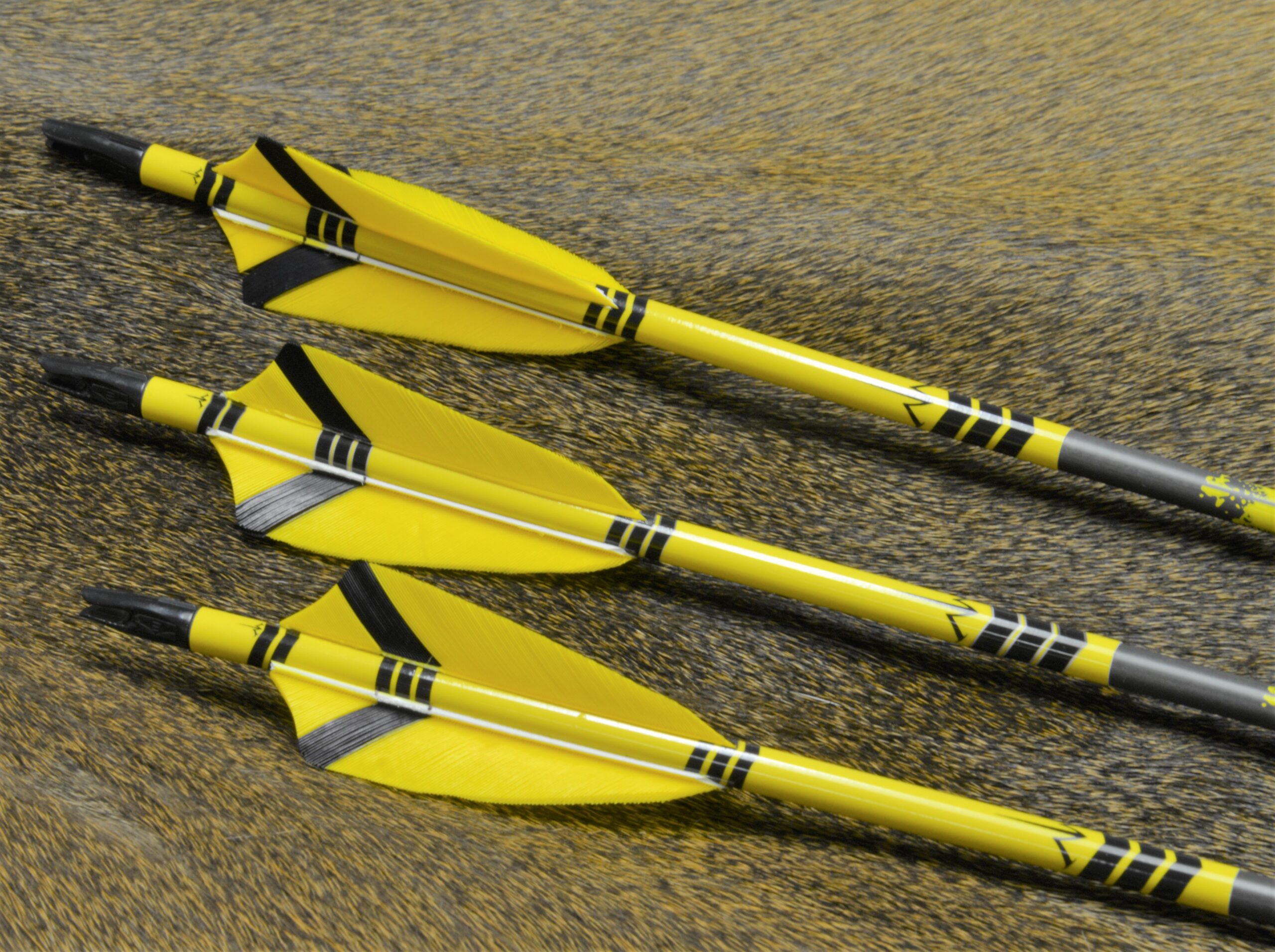 Yellow black splice Icon | White Water Archery