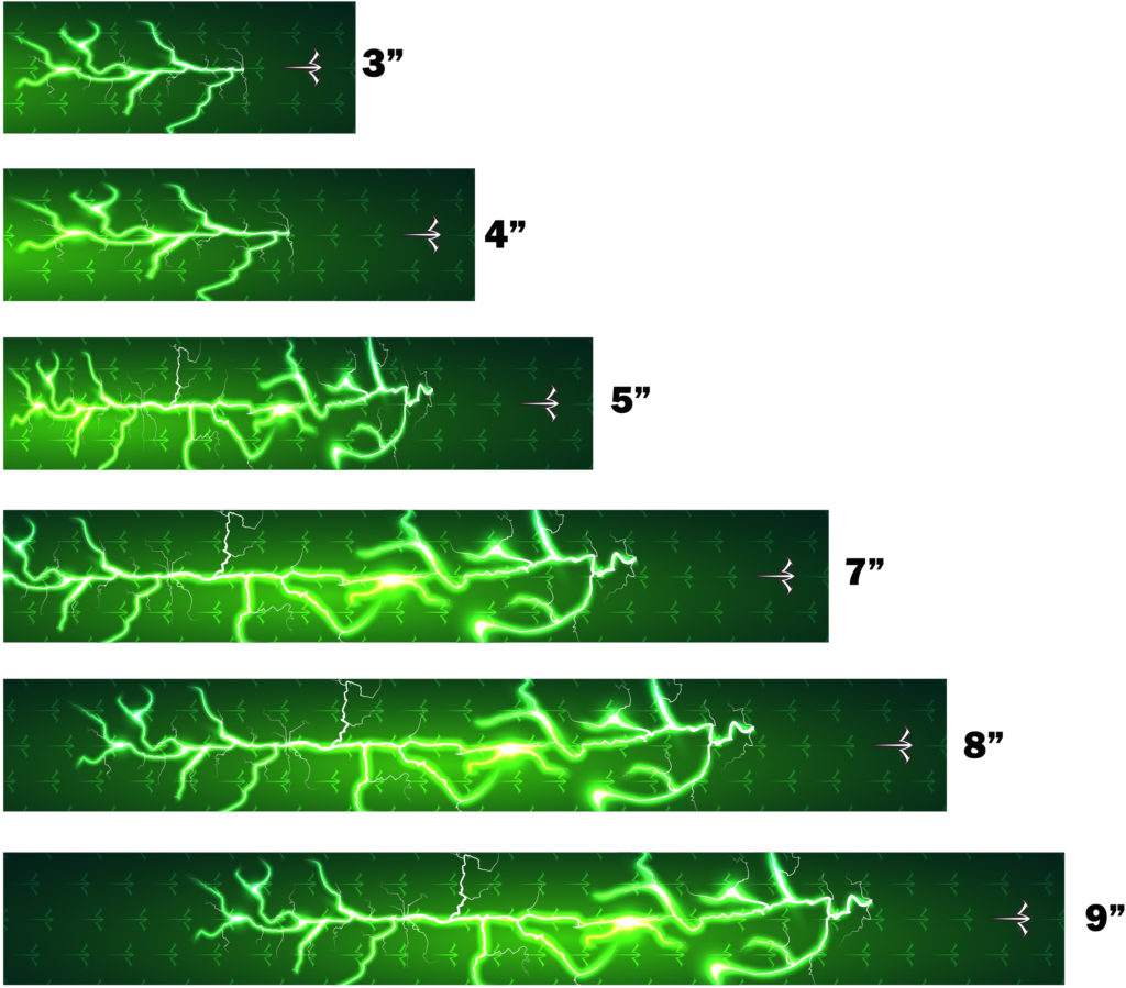 Lightning Storm Arrow Wraps | White Water Archery
