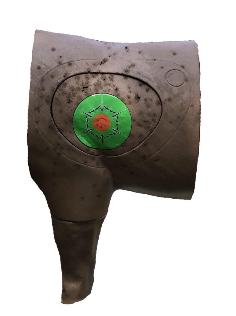 MtnMetal – 3d Scoring – Bi Color IBO Center Bullseye 5″ Decals | White ...