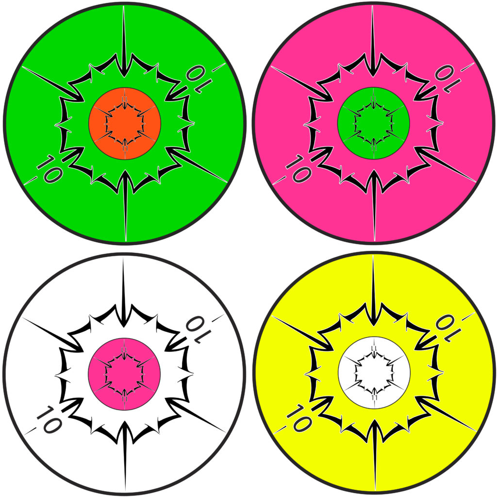 3D Target Scoring Ring Decals | White Water Archery