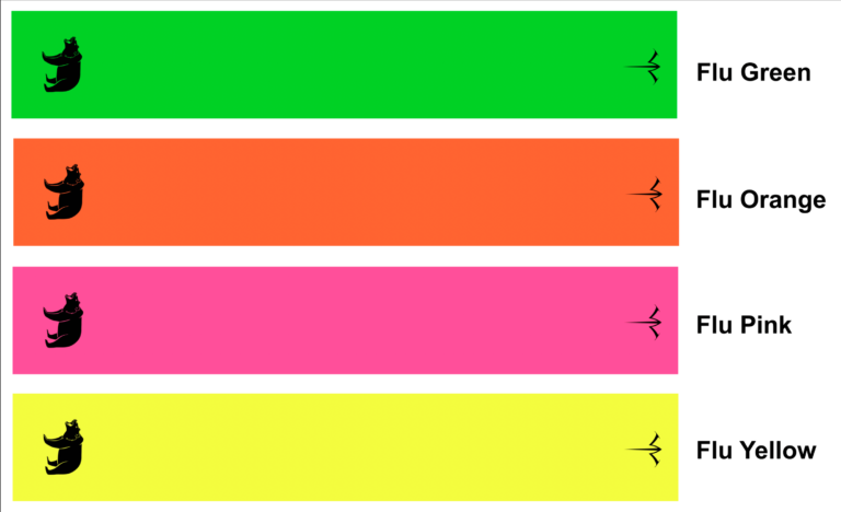 Fluorescent Neon Arrow Wraps | White Water Archery