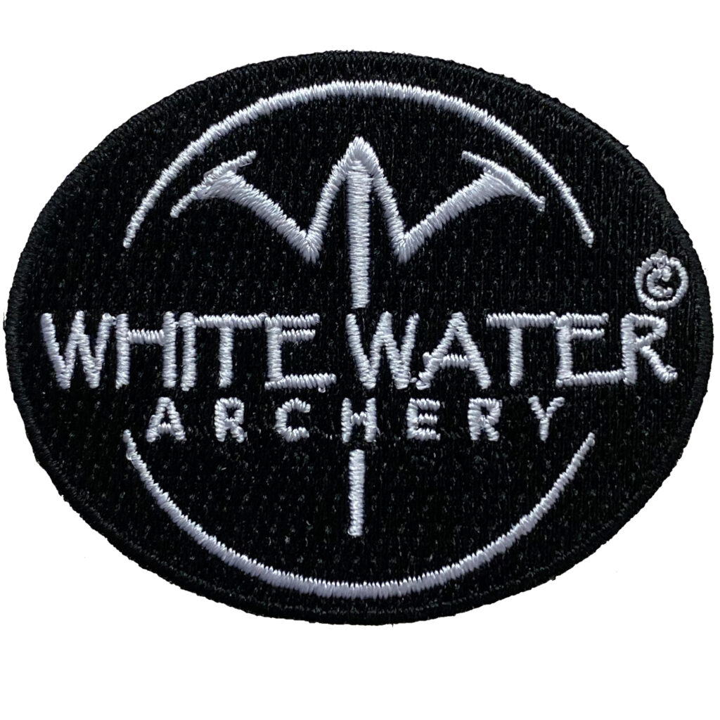 White Water Archery Oval Patch | White Water Archery