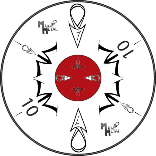 3D Target Scoring Ring Decals | White Water Archery