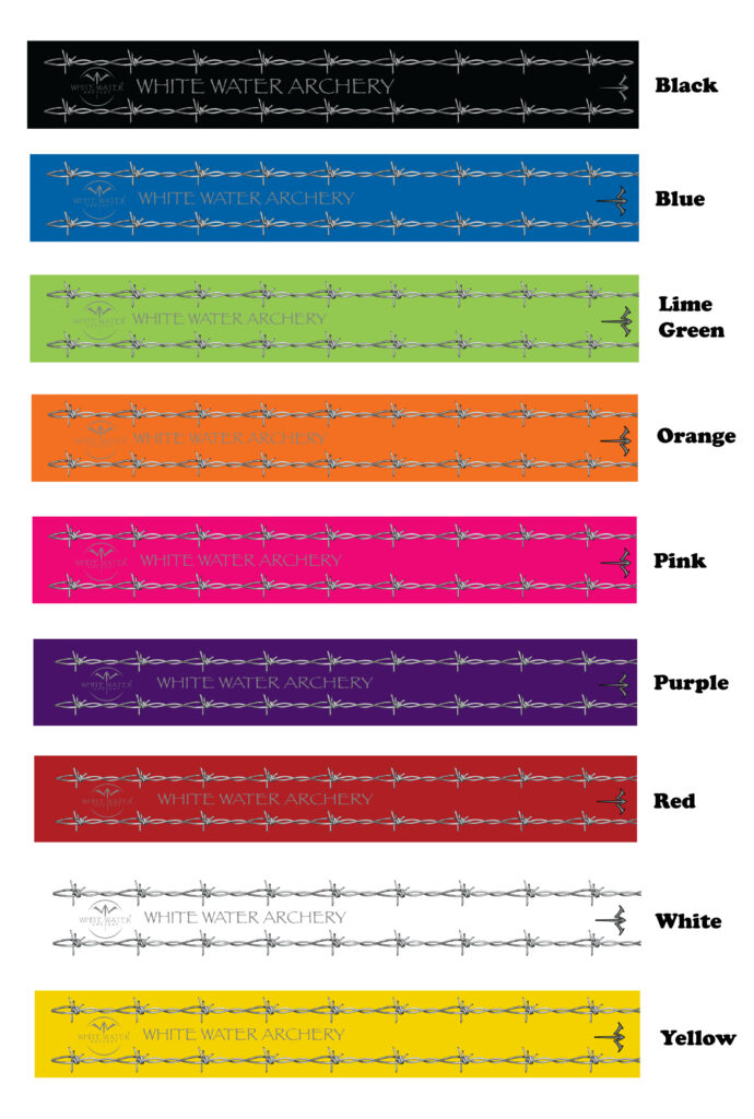 Solid Color Arrow Wraps | White Water Archery