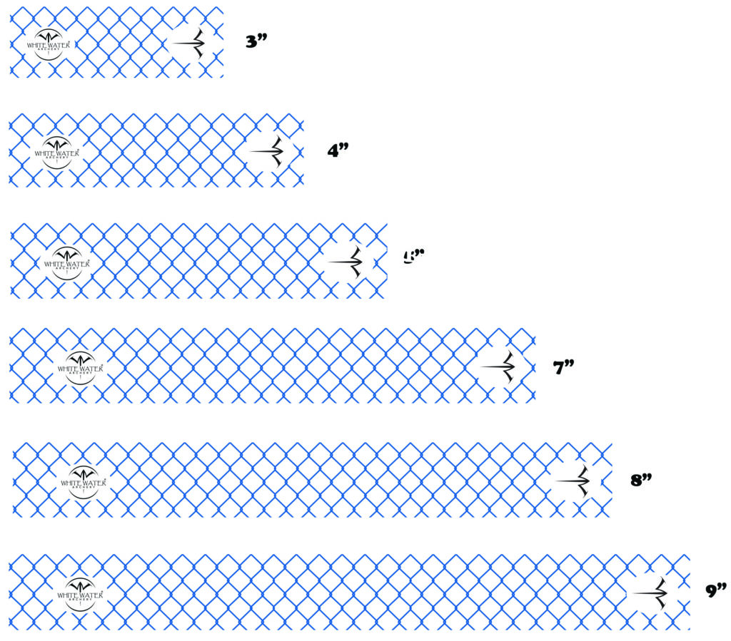 Chain Link Fence Arrow Wraps | White Water Archery