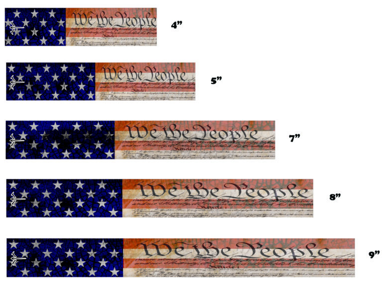 American Flag Constitution Arrow Wraps | White Water Archery