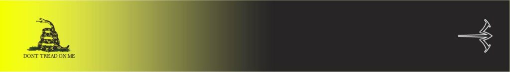 Gadsden Flag Fade Stabilizer Wrap | White Water Archery