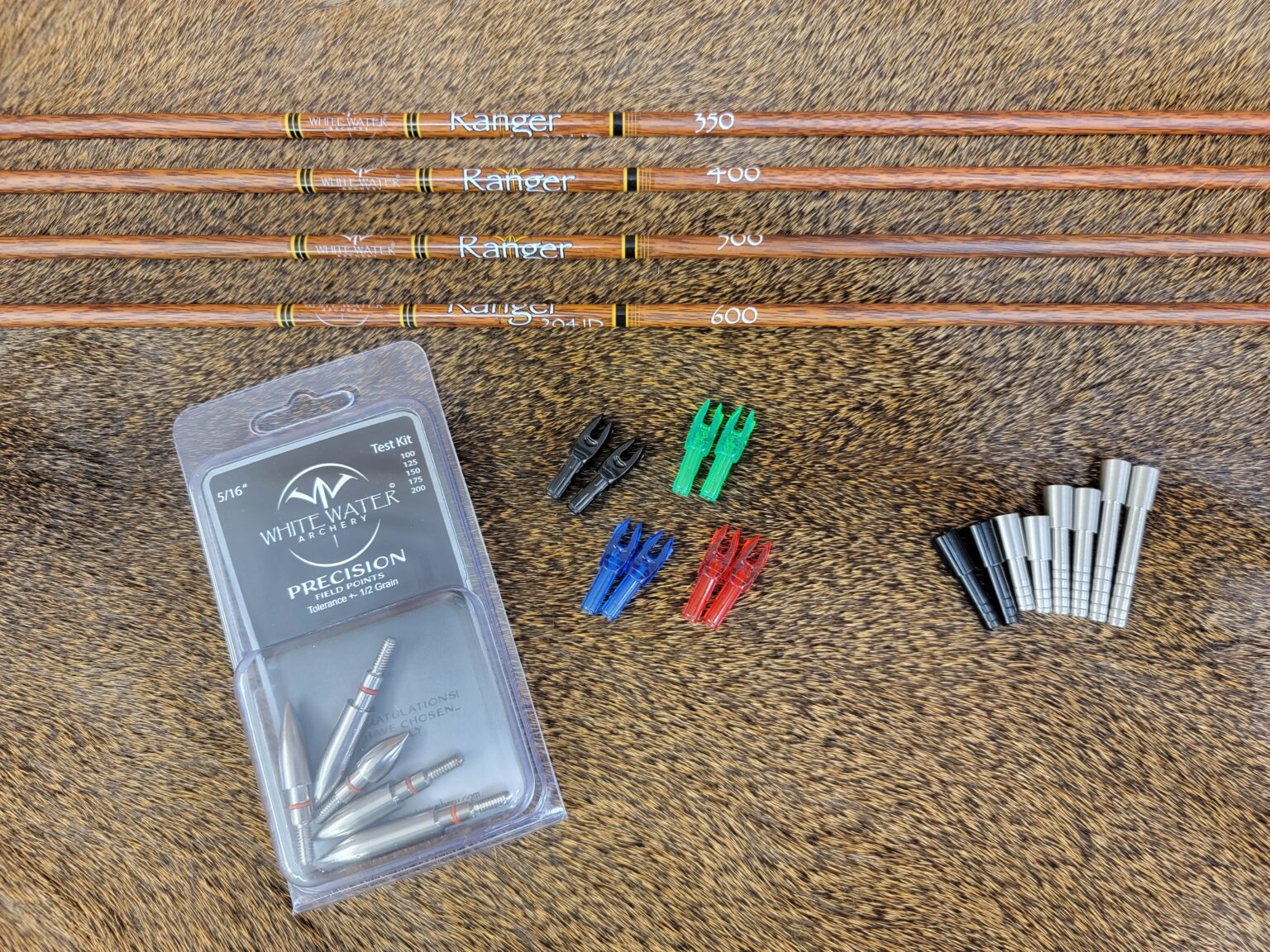 3 Arrow – Ranger Traditional Wood Grain Carbon Arrow Tuning Kit – .204 ...