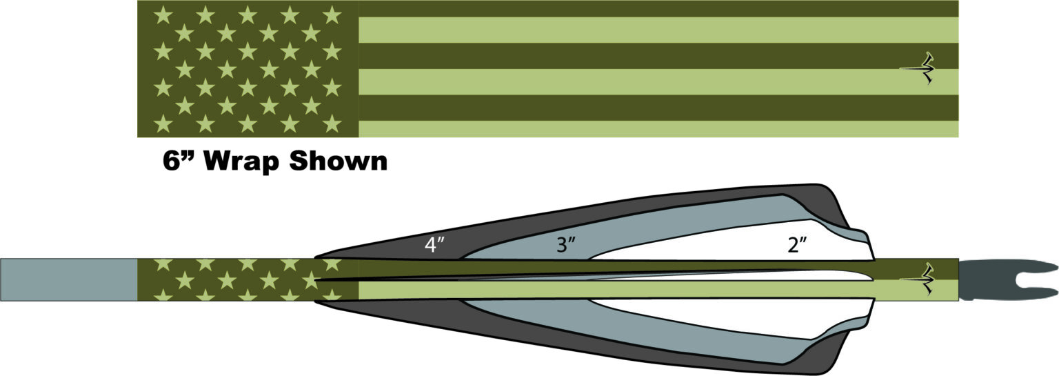 Desert American Flag | White Water Archery