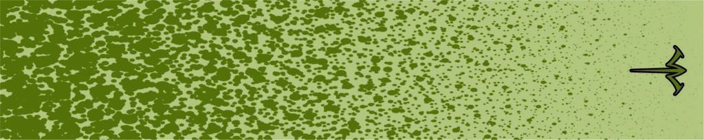 Paint Spatter OD Green & Tan Arrow Wraps | White Water Archery