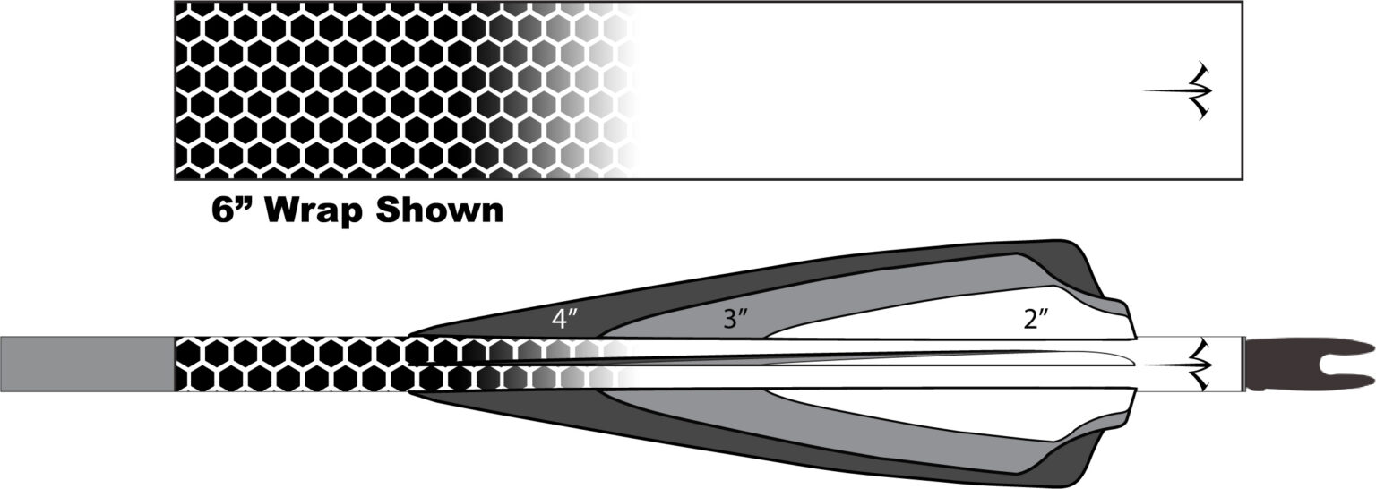 Premium Custom White Water Archery Arrow Build with Honeycomb Icon Fade ...