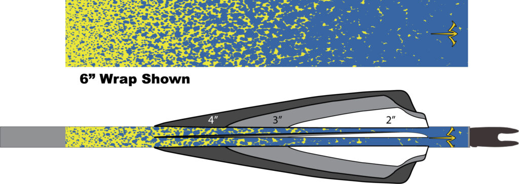 Premium Custom White Water Archery Arrow Build with Spray Paint Black ...