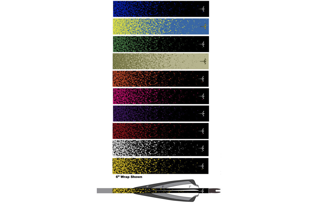 Premium Custom White Water Archery Arrow Build with Spray Paint Black ...
