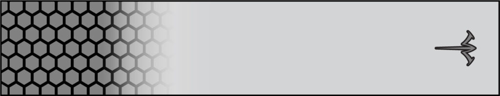 Reflective Gray Fade Honeycomb Arrow Wraps | White Water Archery