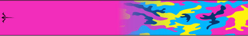 Neon Camo Fade Arrow Wraps | White Water Archery