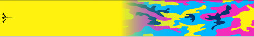 Neon Camo Fade Arrow Wraps | White Water Archery