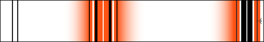 Traditional 40 Orange Fade Arrow Wraps | White Water Archery